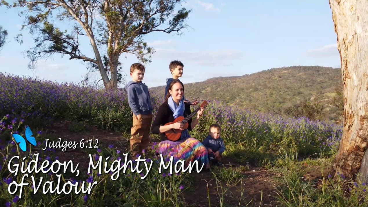 Gideon, Mighty Man of Valour - scriptureforkids.com