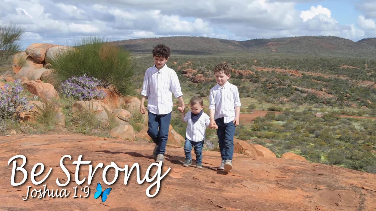 Be Strong - scriptureforkids.com